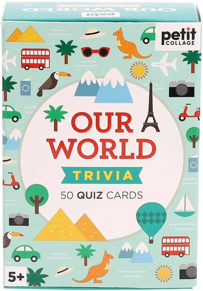 Chronicle Books, Our World Trivia Cards – rock paper scissors Cville